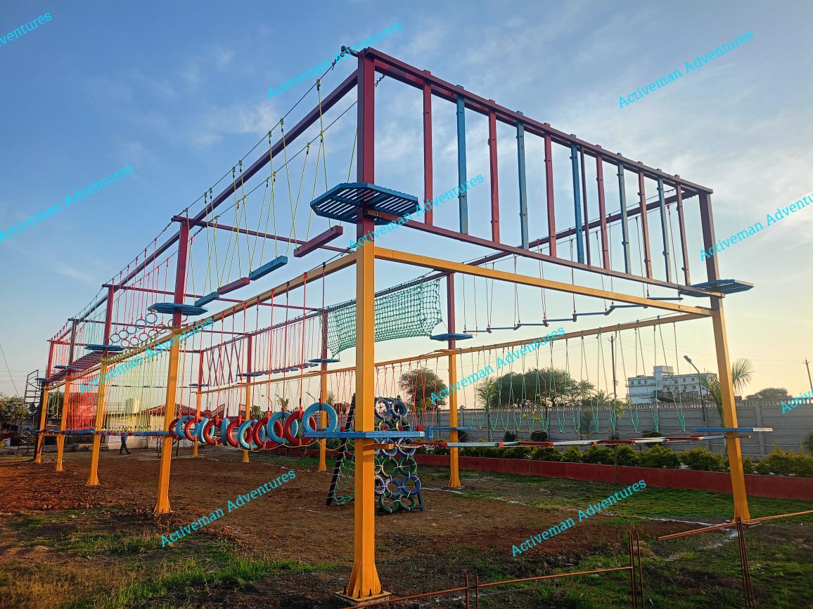 HIGH ROPE COURSE - Activeman Adventures Best Rope Course | Zip Line ...